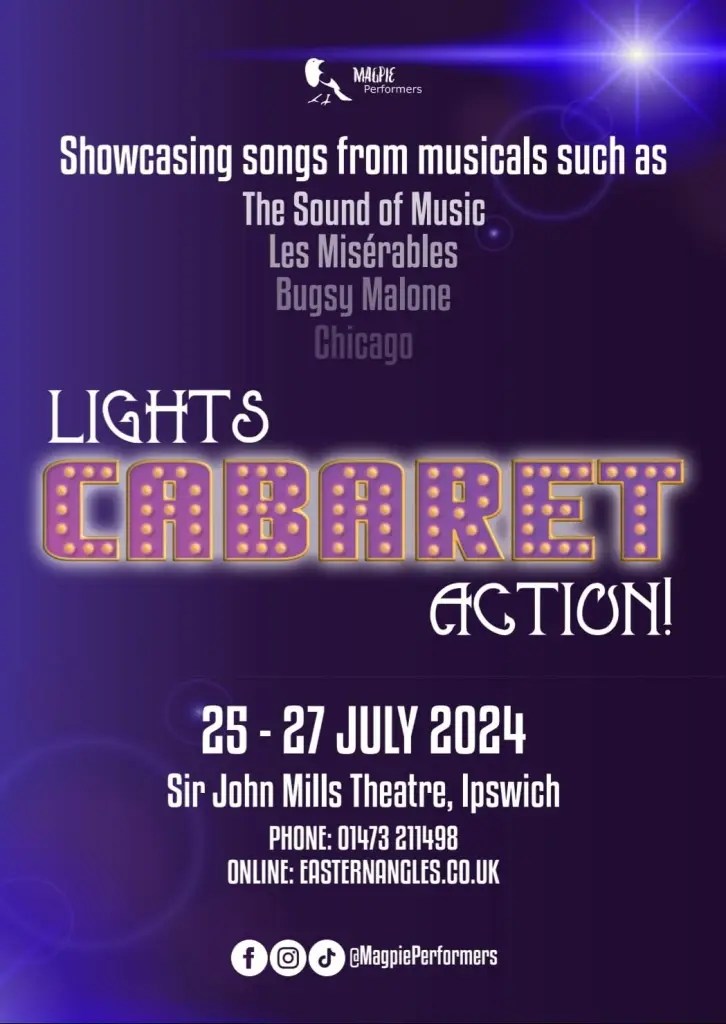 Vibrant Musical Performances: Lights Cabaret Action! by Magpie ...